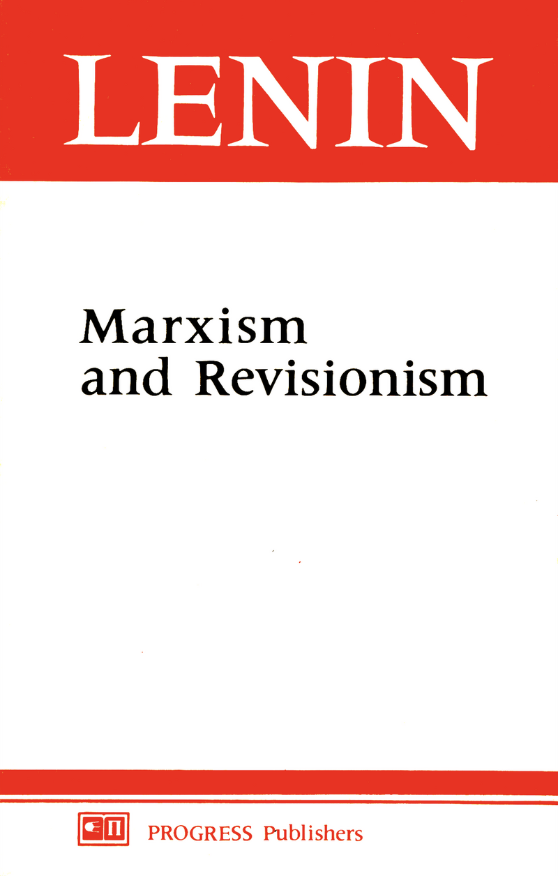 File:Marxism and revisionism English cover.png - Revolupedia